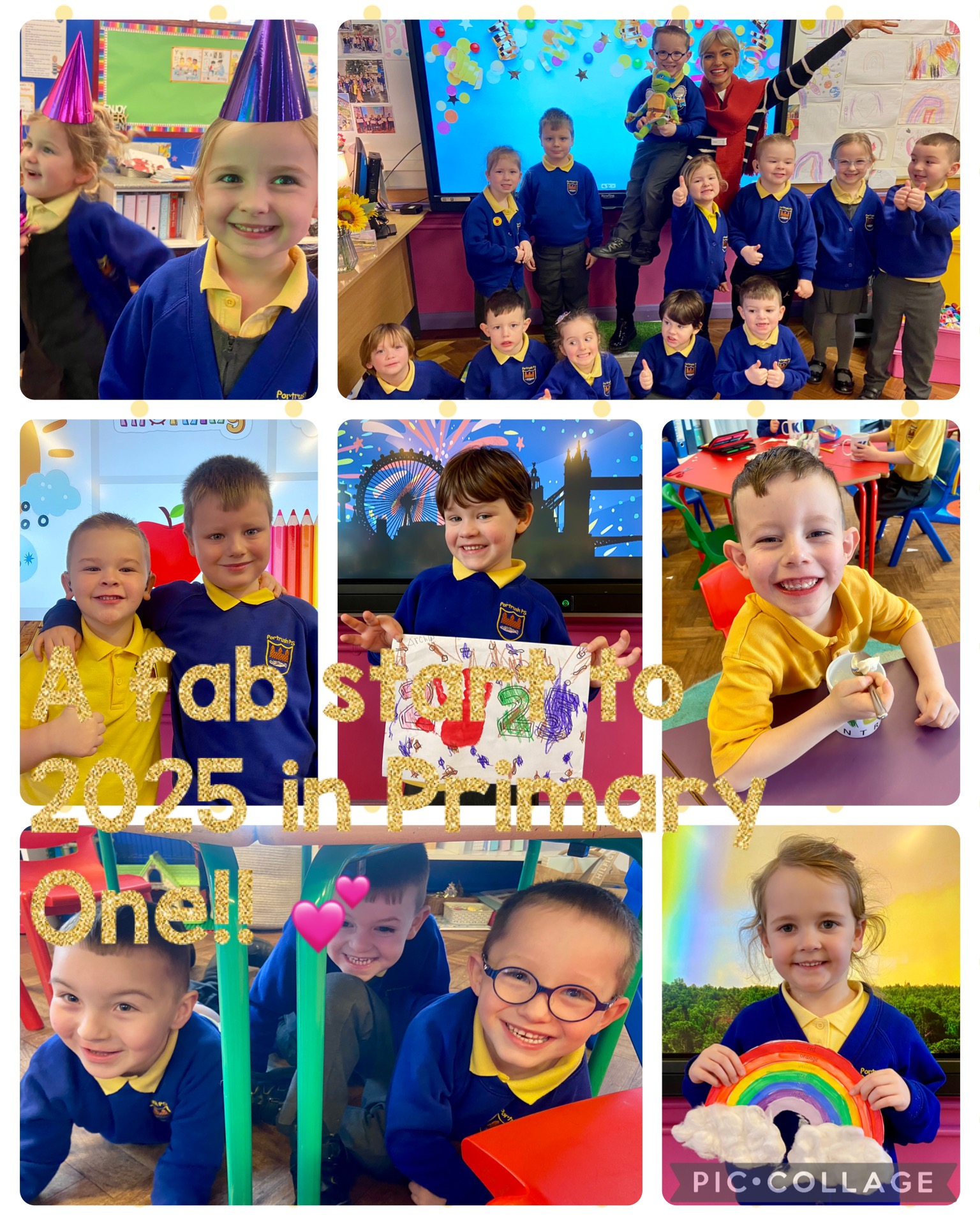 A fab start to 2025 in Primary One!! 💕
